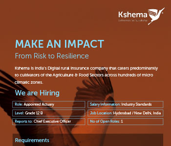 Magazine of the Institute of Actuaries of India