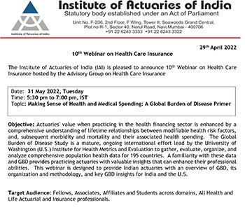 Magazine of the Institute of Actuaries of India