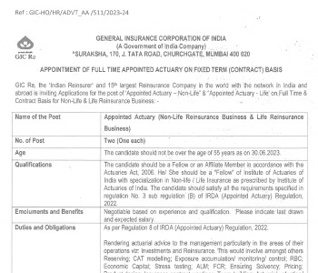 Magazine of the Institute of Actuaries of India