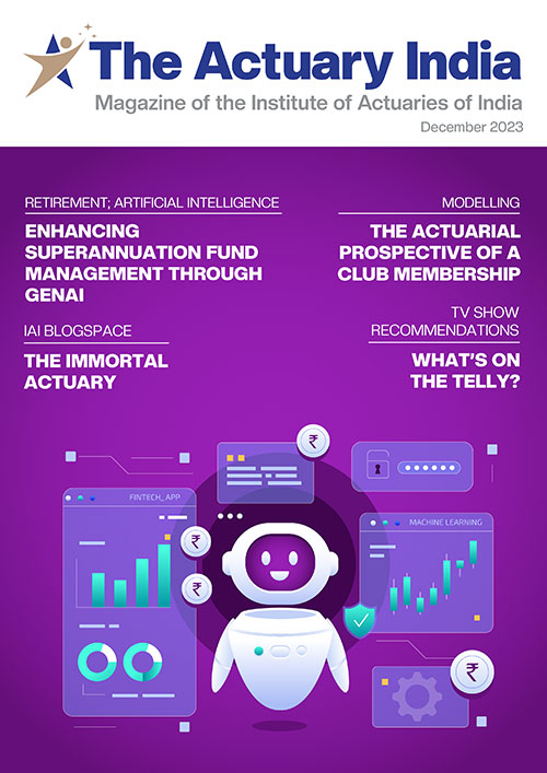 Magazine of the Institute of Actuaries of India