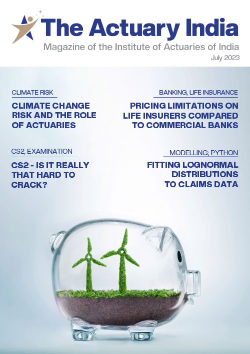 Magazine of the Institute of Actuaries of India