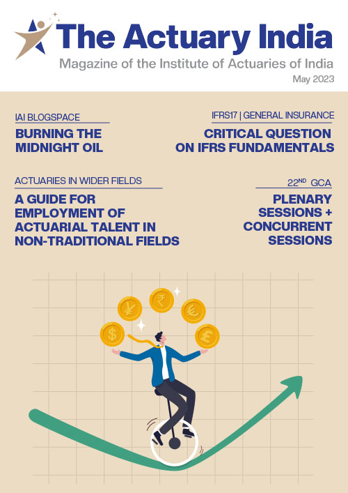 Magazine of the Institute of Actuaries of India
