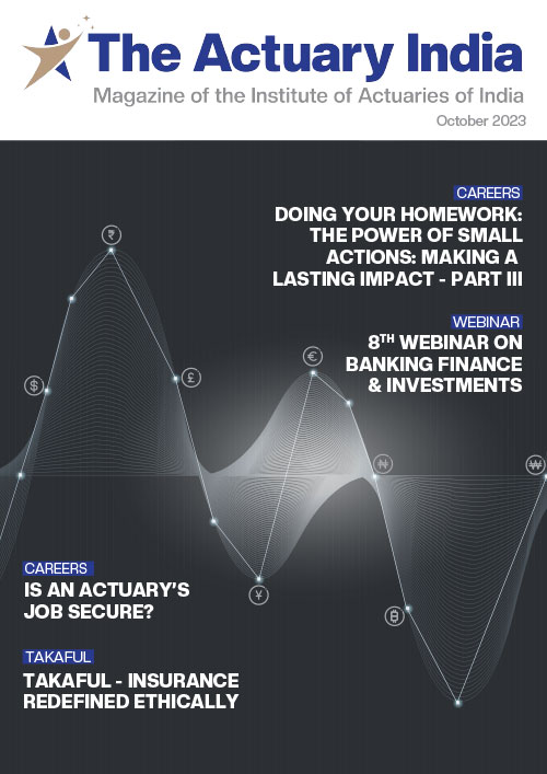 Magazine of the Institute of Actuaries of India